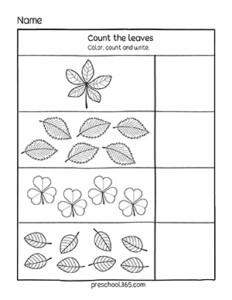 preschool-fall-leaves-activity-sheets-8v | Preschool365