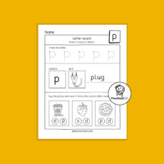 My Fun Letter-Sound Book (Letter-tracing, sounding, and identification ...