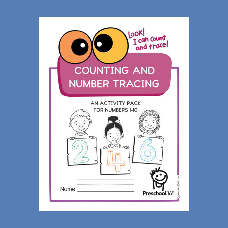 My Fun Book of Numbers (0-10, 62 pages of Tracing, counting ...