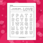 Little Hearts Valentine's Theme Packet (22-Page Activity Pack)
