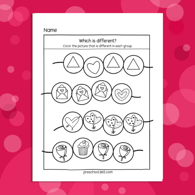 Little Hearts Valentine's Theme Packet (22-Page Activity Pack)