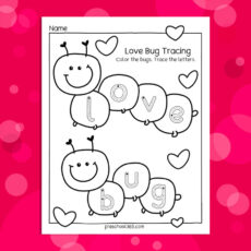 Little Hearts Valentine's Theme Packet (22-Page Activity Pack)