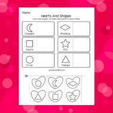 Little Hearts Valentine's Theme Packet (22-Page Activity Pack)