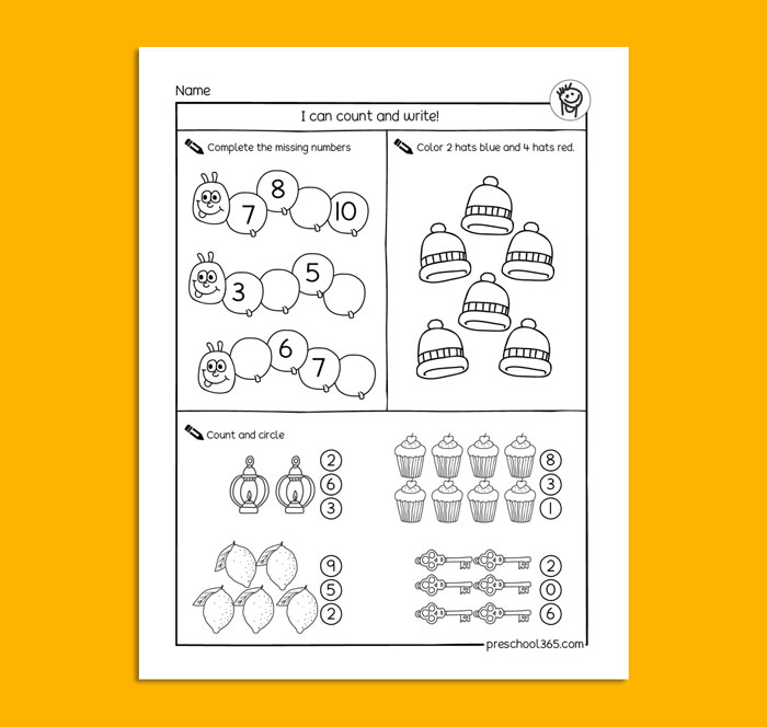 I-can-count-preview-5 | Preschool365