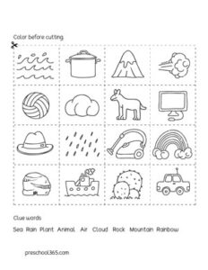 Earth Day Celebration Sheets for Kindergarten and 1st Grade
