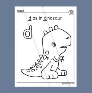 Lowercase Letter Sounds Coloring Packet (2-4year olds)