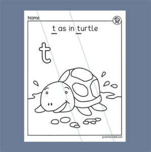 Lowercase Letter Sounds Coloring Packet (2-4year olds)