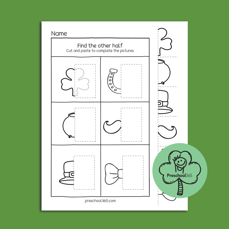 preschool-st-patricks-day-activity-sheets-preview3 | Preschool365