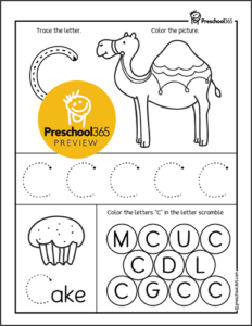 Uppercase Letter Tracing Activity Packet 2-5yr oldsPreschool365