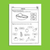 Green Plant - My Science Activity Packet (22pages) for 5-8year olds