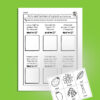 Green Plant - My Science Activity Packet (22pages) for 5-8year olds