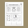 I See A Bug Science Activity Packet (14pages). Great packet for insects.