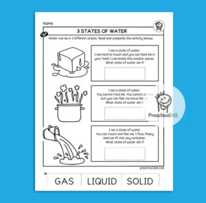 Water Science Activity Packet (14pages)