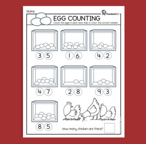 My Farm Animals Preschool Activity Packet (24 activities)