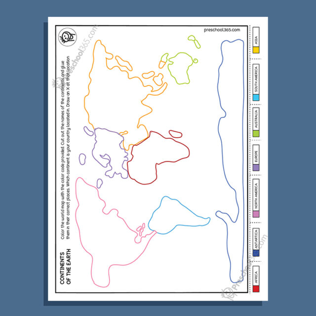 A Big World Kindergarten Geography Activity Packet (25pages)