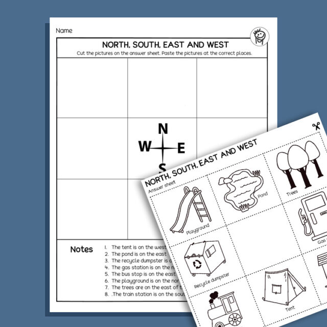 A Big World Kindergarten Geography Activity Packet (25pages)