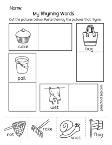 Rhyming Words L1 | Preschool365