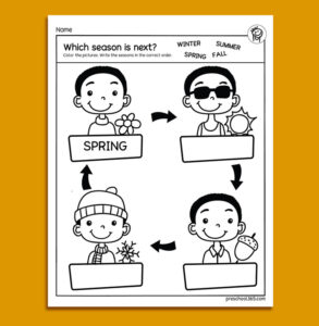 Seasons and Colors 14 Activities for 5-7year-olds