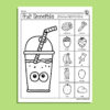 Fruits Fun Activity Packet for 2-4yr-olds