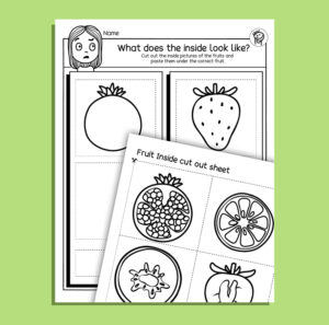 Fruits Fun Activity Packet for 2-4yr-olds