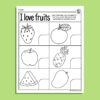 Fruits Fun Activity Packet for 2-4yr-olds