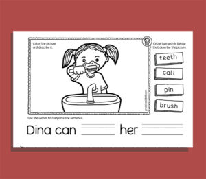 We Can Do Things Picture Read and Write Activity 5-7yr-olds