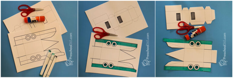 Make a paper boat craft activity for kids