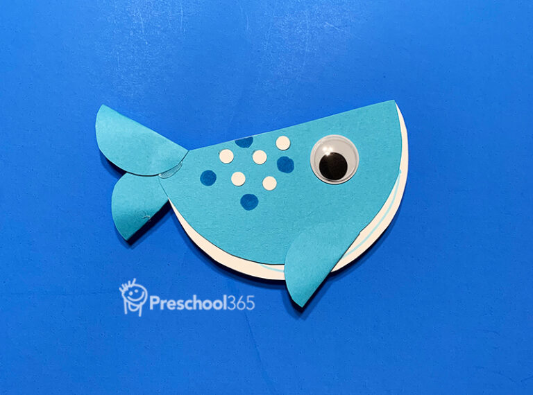Easy-Paper-whale-Craft-Activity-For-Kids | Preschool365