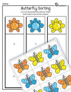 Butterfly-Sorting-Preschool-Activity | Preschool365