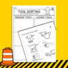 Construction Theme Activity Packet for 4-7yr-old