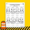Construction Theme Activity Packet for 4-7yr-old