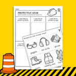 Construction Theme Activity Packet for 4-7yr-old