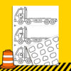 Construction Theme Activity Packet for 4-7yr-old