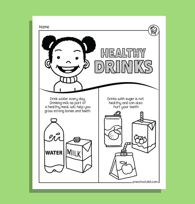 The 5 Healthy Food Groups Activity 5-7yr-olds | Preschool365