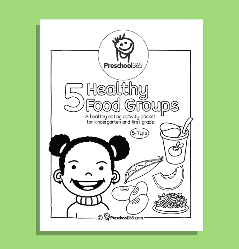 The 5 Healthy Food Groups Activity 5-7yr-olds | Preschool365