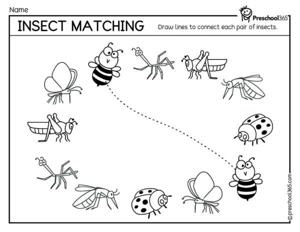 Insects-Preschool-Fun-Activity-L1-02 | Preschool365