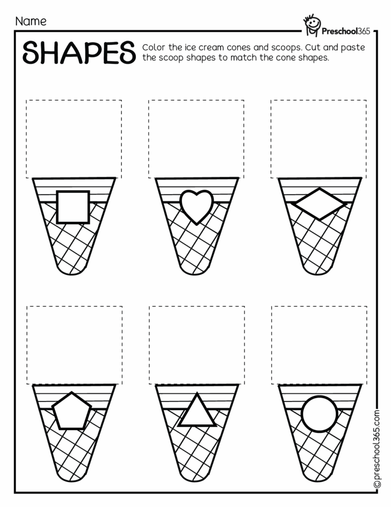 ice-cream-shapes-Preschool-Activity-L1-02 | Preschool365