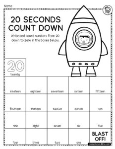 Space-Rocket-Blast-off-count-down-activity-kindergarten | Preschool365